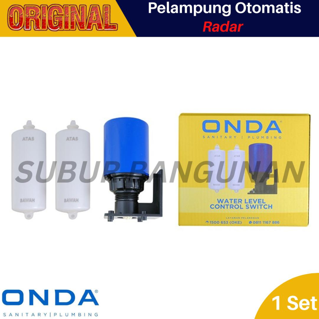 Jual Radar ONDA otomatis switch control tangki air plampung toren auto ...