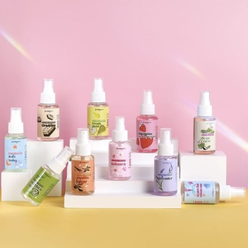 Jual Geamoore Clothes Perfume/Parfum Baju Tahan Hingga 4 jam | Shopee ...