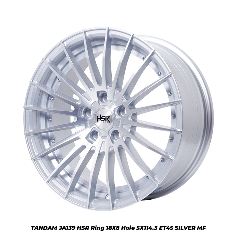 Jual velg hsr model tandam r18 h5 warna silver masuk ke hrv,xpander ...