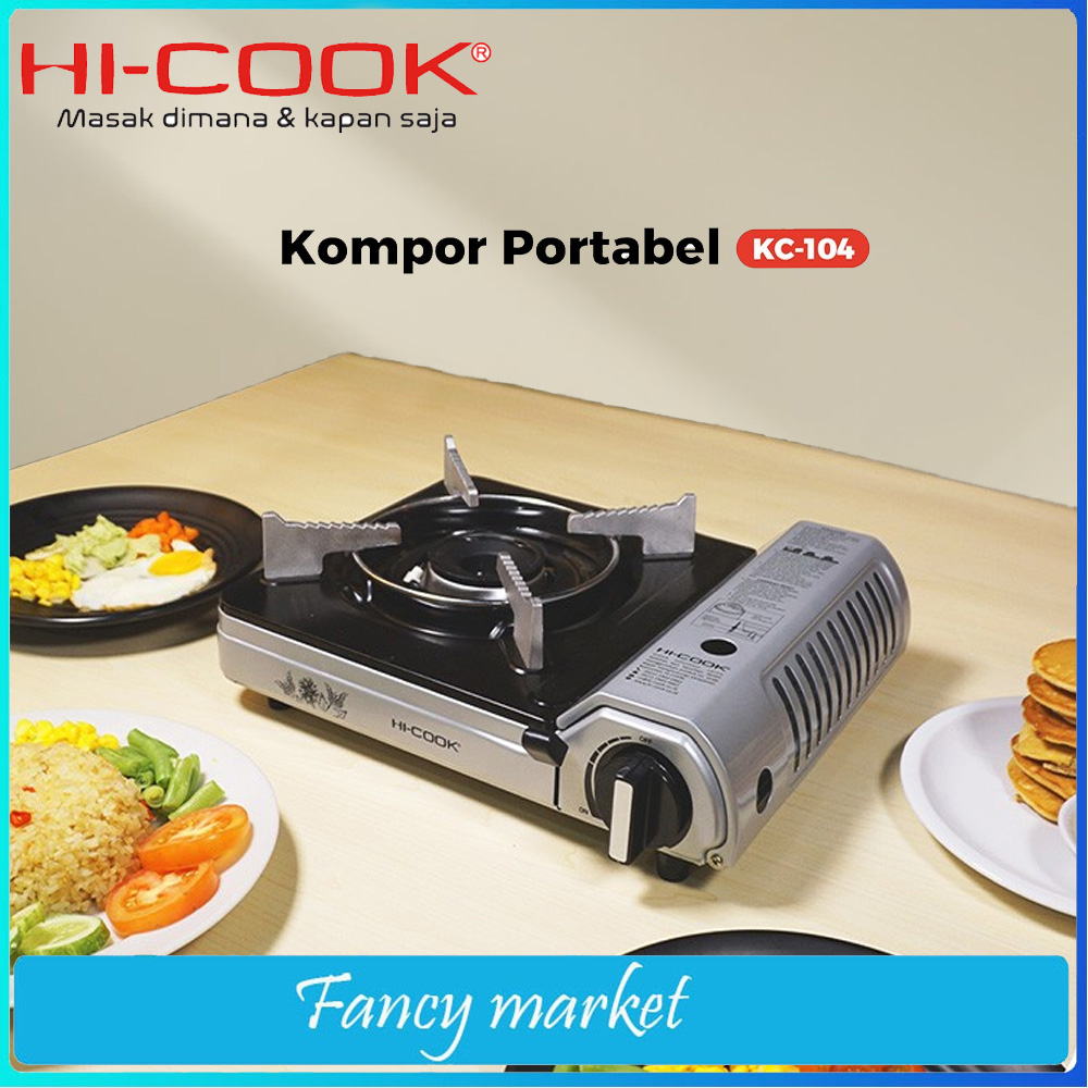 Jual KOMPOR PORTABLE HI COOK KC -104 CLASIC/Kompor Portable HI COOK ...