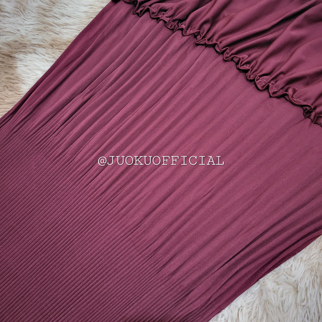 Jual Rok Plisket Ruffle / Rok Plisket Susun / Rok Duyung / Plisket ...