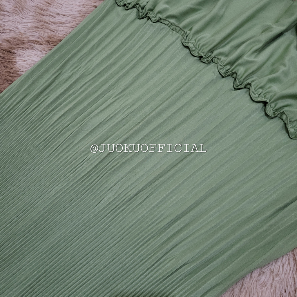 Jual Rok Plisket Ruffle / Rok Plisket Susun / Rok Duyung / Plisket ...
