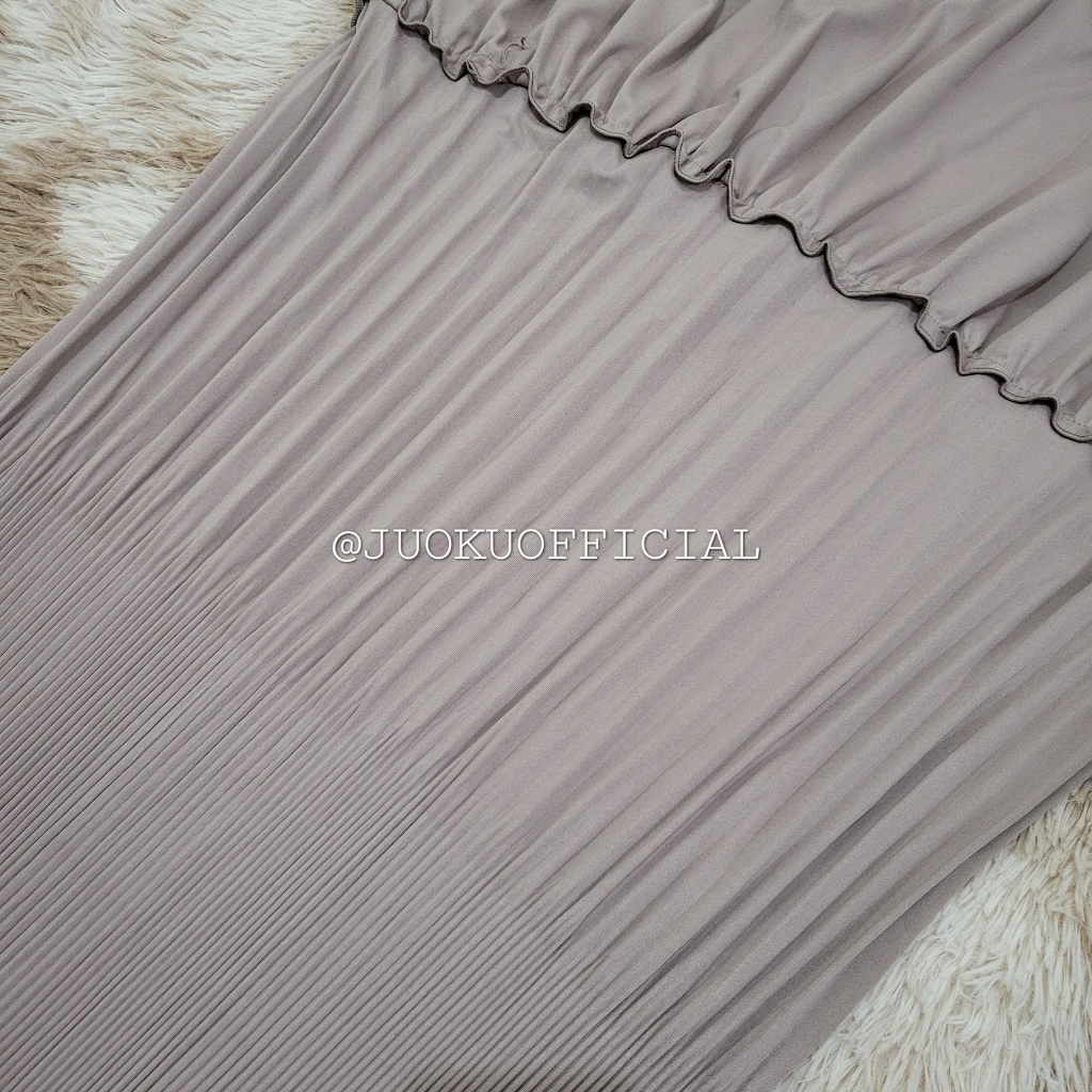 Jual Rok Plisket Ruffle / Rok Plisket Susun / Rok Duyung / Plisket ...
