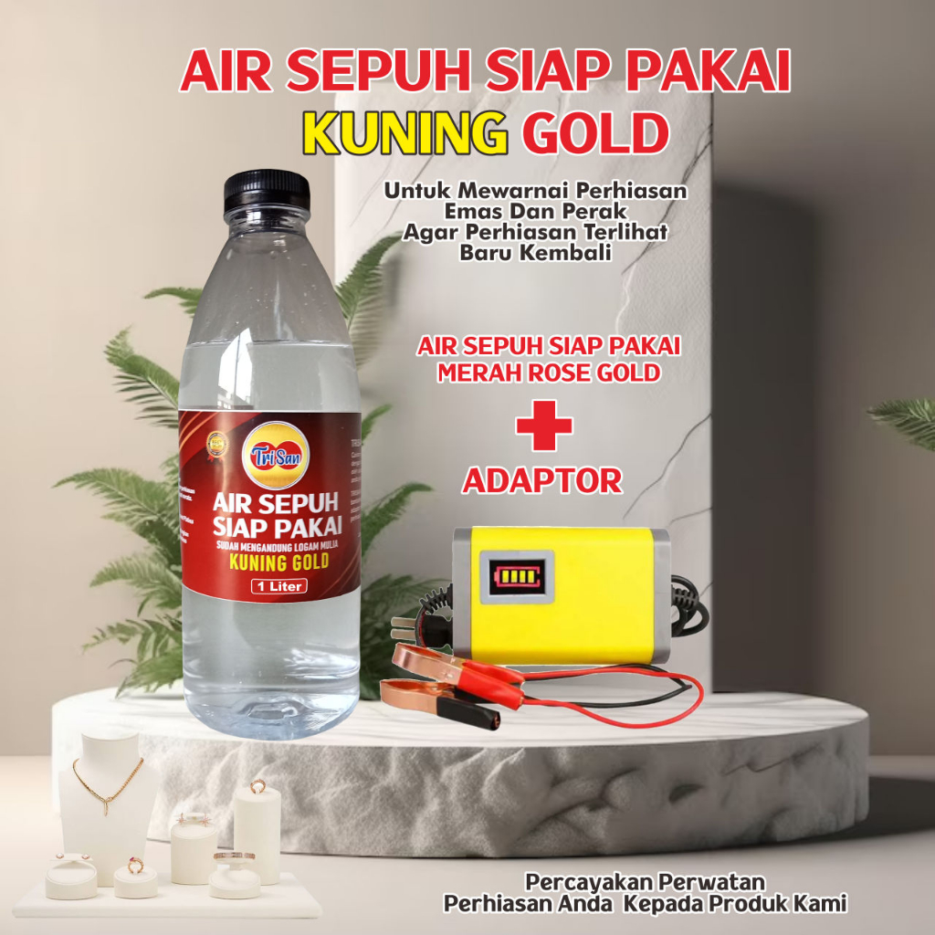 Jual Air Sepuh Emas Siap Pakai Cairan Pewarna Sepuhan mas 24K Perak ...