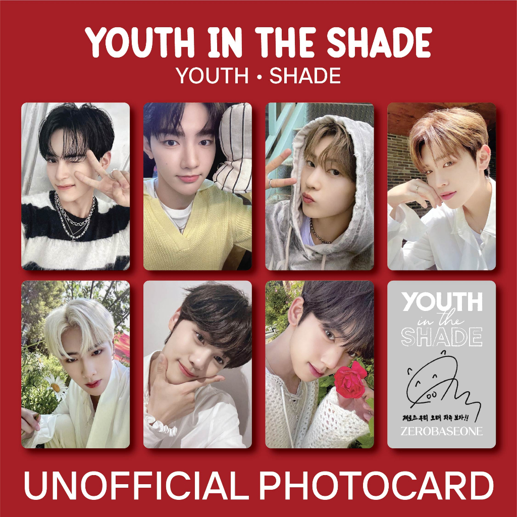 Jual [REPLIKA] ZEROBASEONE - YOUTH IN THE SHADE ZB1 | Shopee Indonesia
