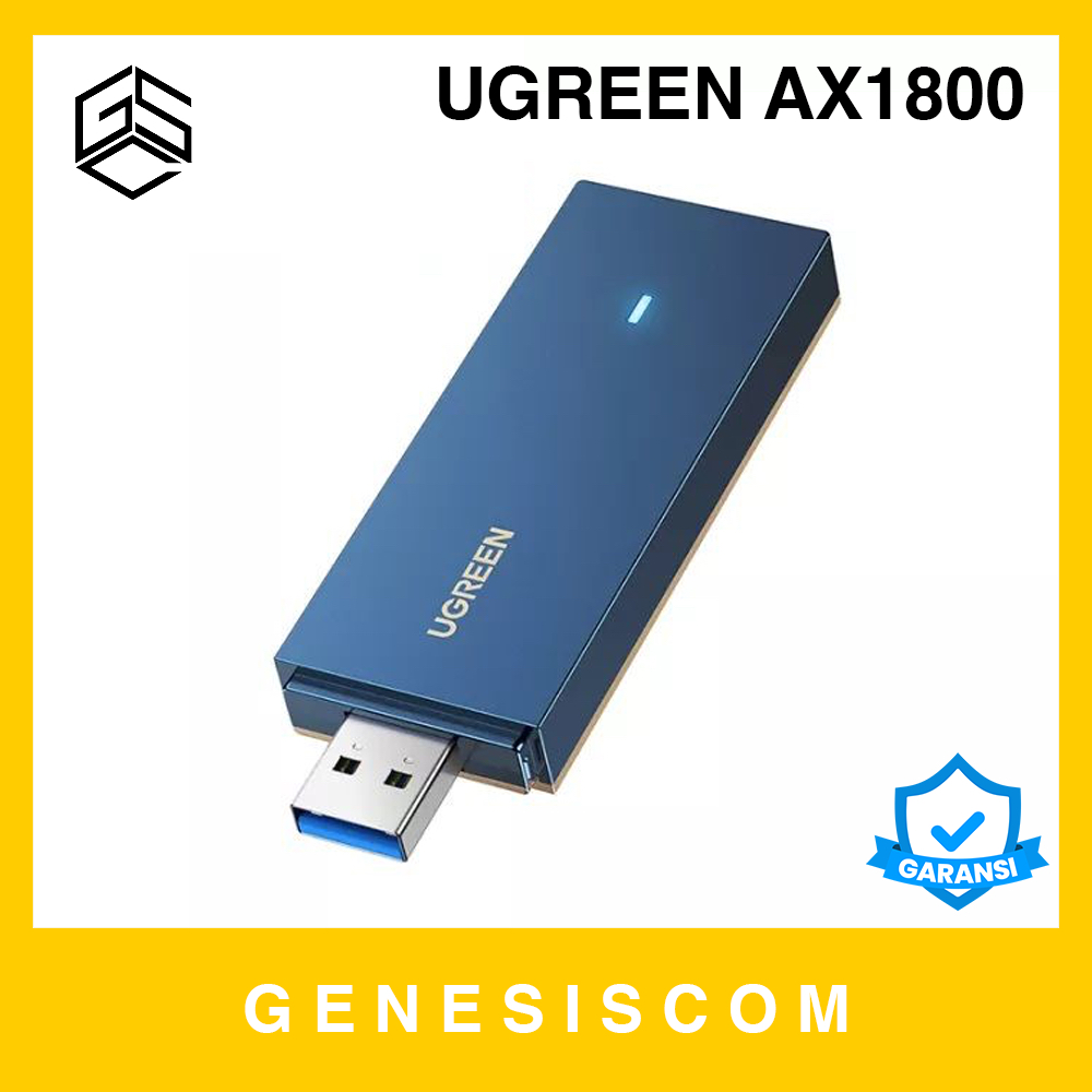 Jual USB Wifi Dongle UGREEN AX1800 Wireless Internet Adapter 1800Mbps ...