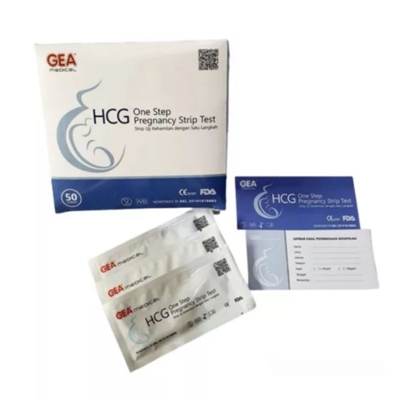 Jual GEA Strip Pregnancy Test Pack - Tespek | Shopee Indonesia