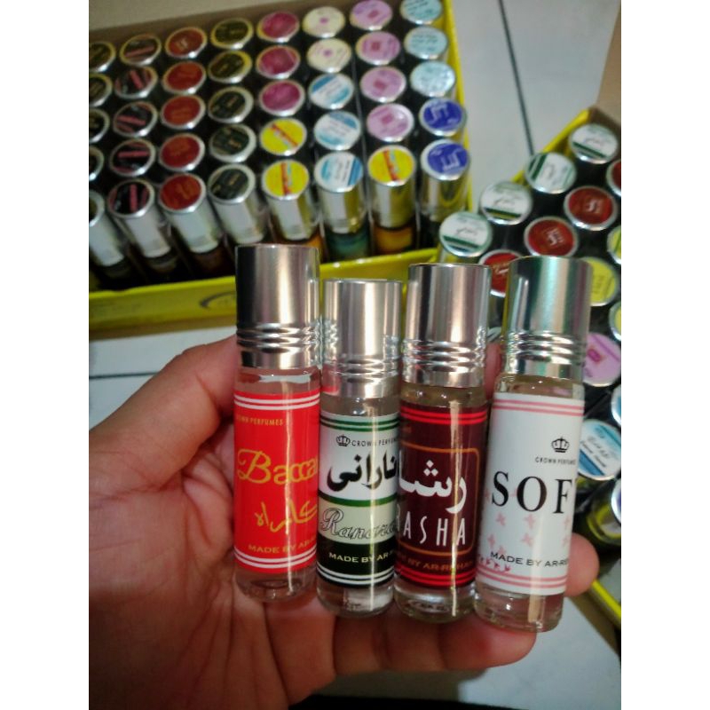 Jual Parfum wangi tahan lama 6 ml by AR-REHAS | CROWN PERFUMES | Shopee ...