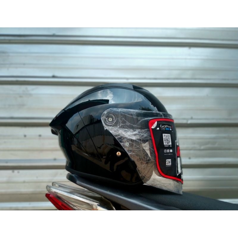 Jual HELM HALFFACE JPR RR15 | Shopee Indonesia