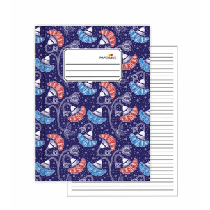 Jual Buku Tulis Quarto Paperline / Kwarto 100 PPL / Hard Cover Kuarto ...
