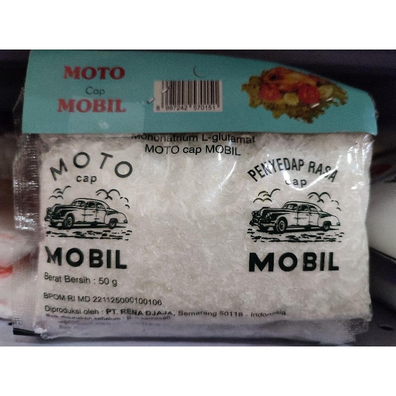 Jual Penyedap Rasa Moto Cap Mobil Renceng ( 50g x 6 ) | Shopee Indonesia