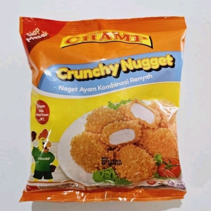 Jual Champ Crispy Crunchy Chicken Nugget 225gr | Shopee Indonesia