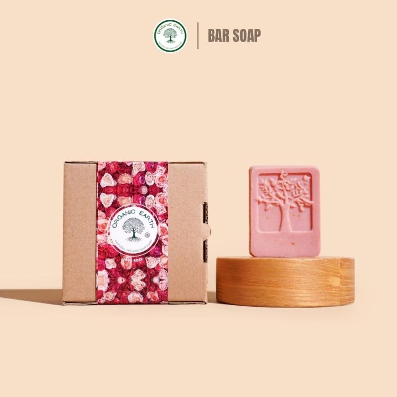 Jual Java Rose 110gr ORGANIC EARTH Sabun Natural / Alami Organik ...