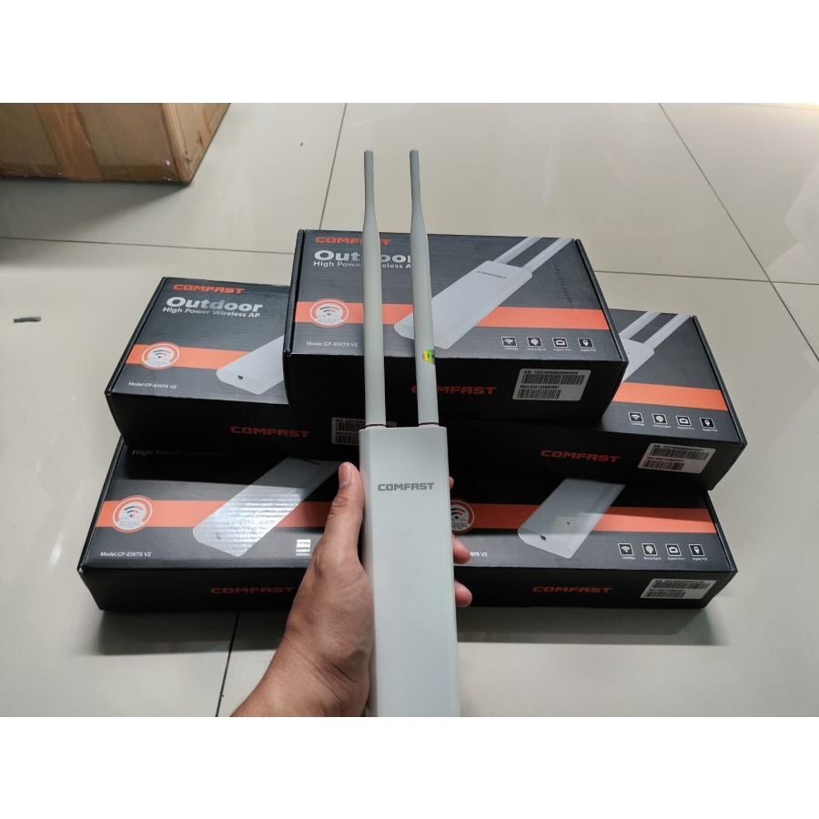 Jual COMFAST EW75 V2- AP OUTDOOR - WIFI ROUTER | Shopee Indonesia
