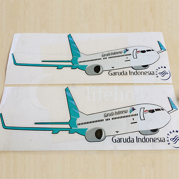 Jual STICKER STIKER Cutting Pesawat Bombardir, Pesawat garuda Indonesia ...