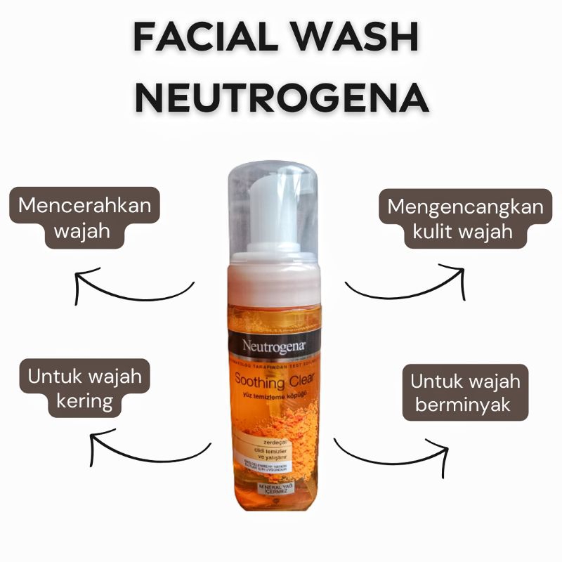 Jual Pencuci wajah/ Facial Wash Neutrogena / Skincare Turki 150ml ...