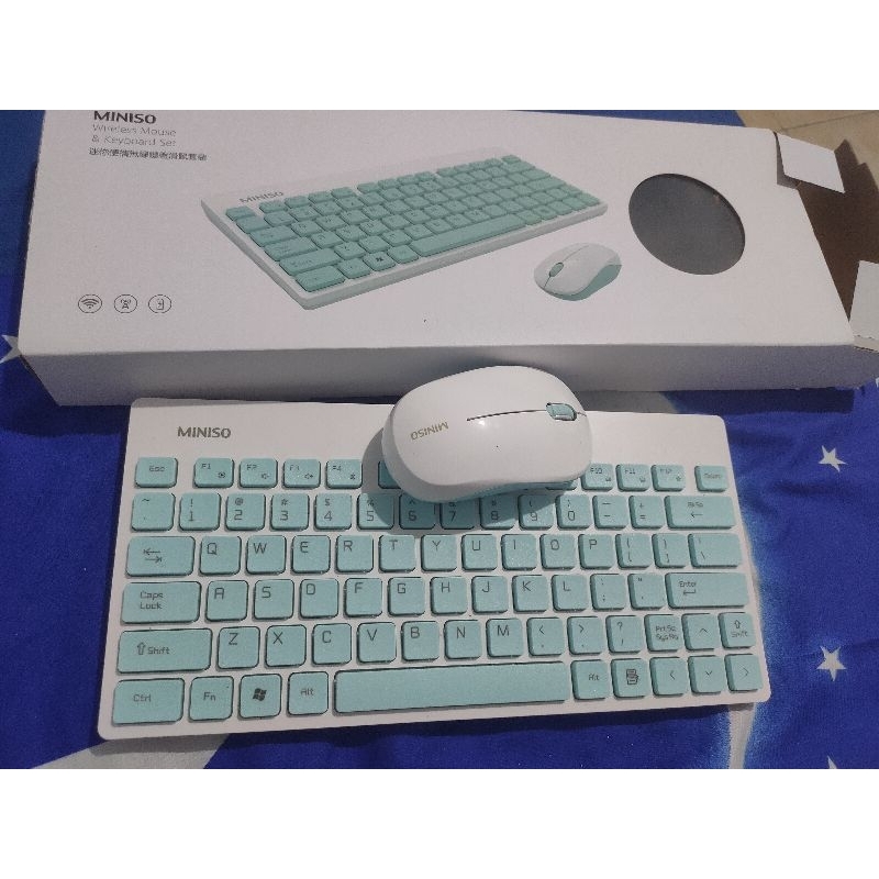 Jual MINISO WIRELESS MOUSE & KEYBOARD SET | Shopee Indonesia