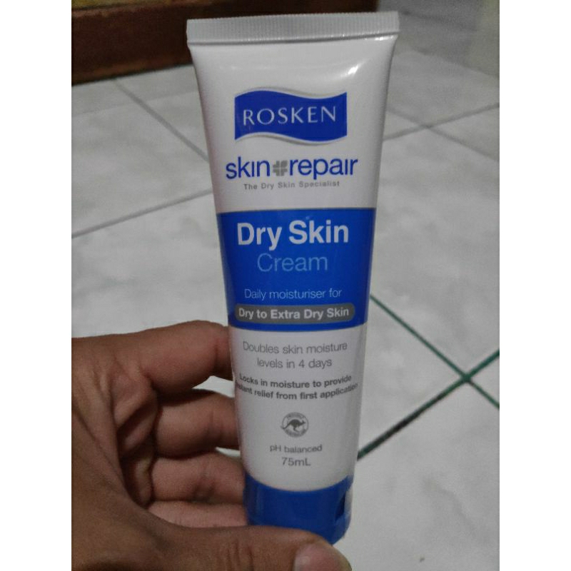 Jual Rosken Skin Repair Dry Skin Cream 75ml | 250ml Original | Shopee ...