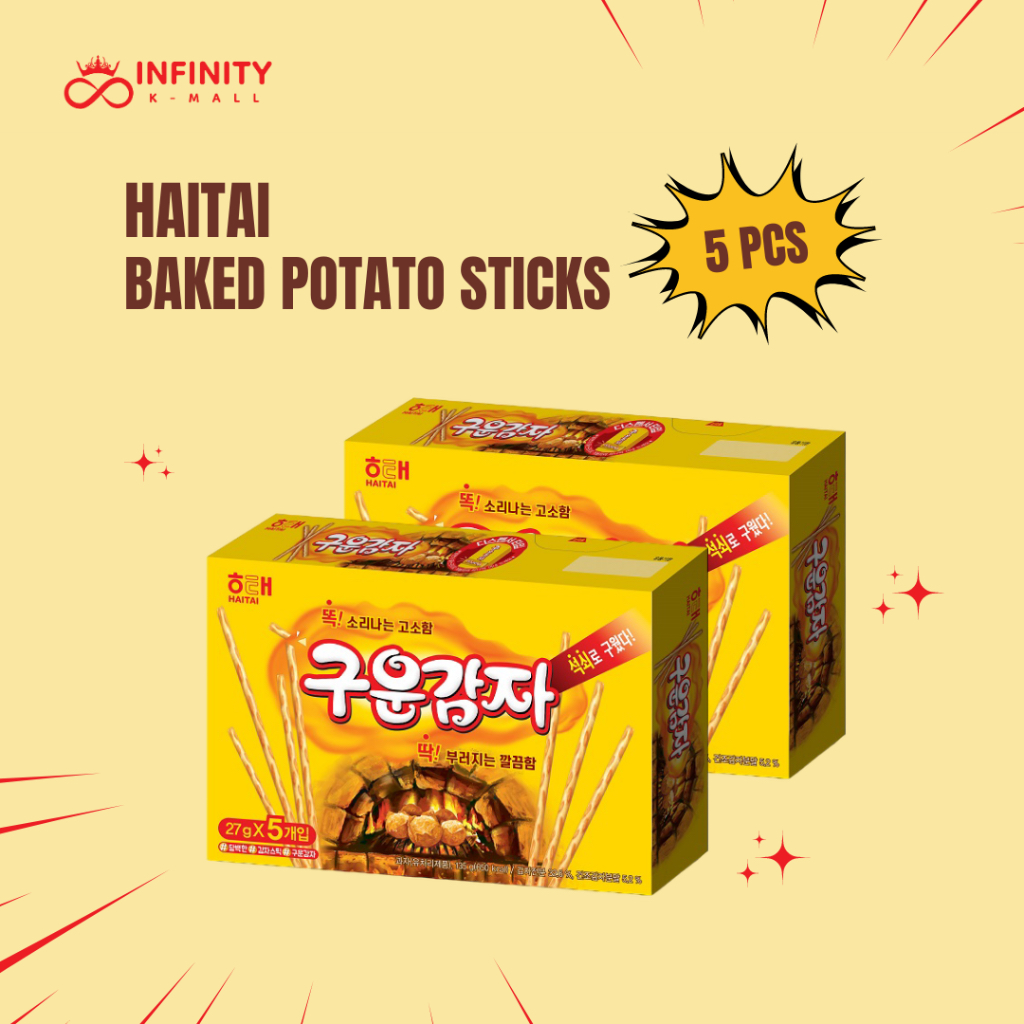 Jual Korean Haitai Baked Potato Stick (5 pcs/box) | Shopee Indonesia