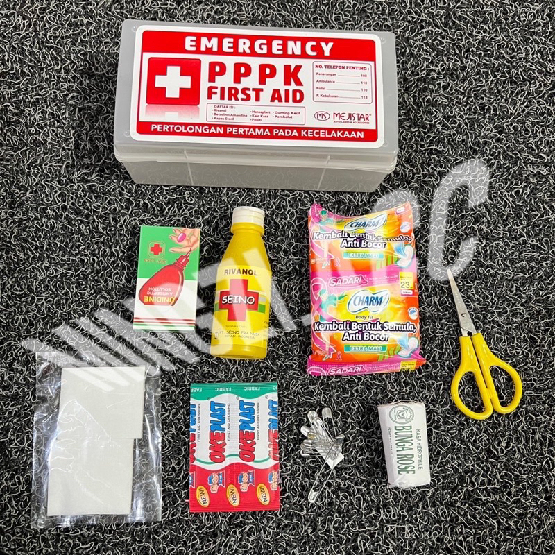 Jual KOTAK OBAT MOBIL P3K KOMPLIT PPPK EMERGENCY BOX HEALTH MEDAN ...