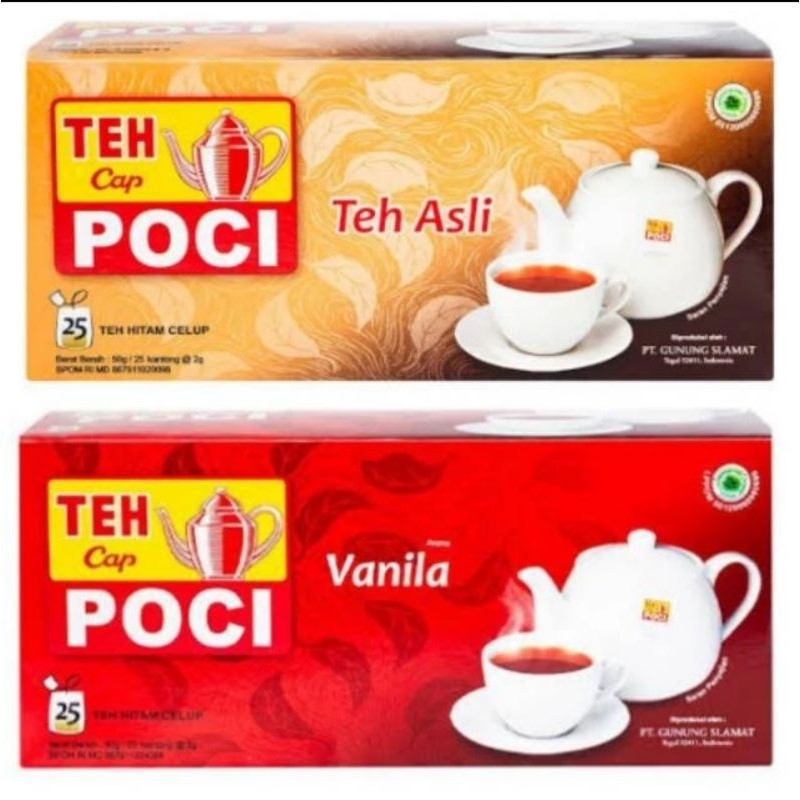 Jual Teh Poci 25S Melati - Vanila - Lemon | Shopee Indonesia