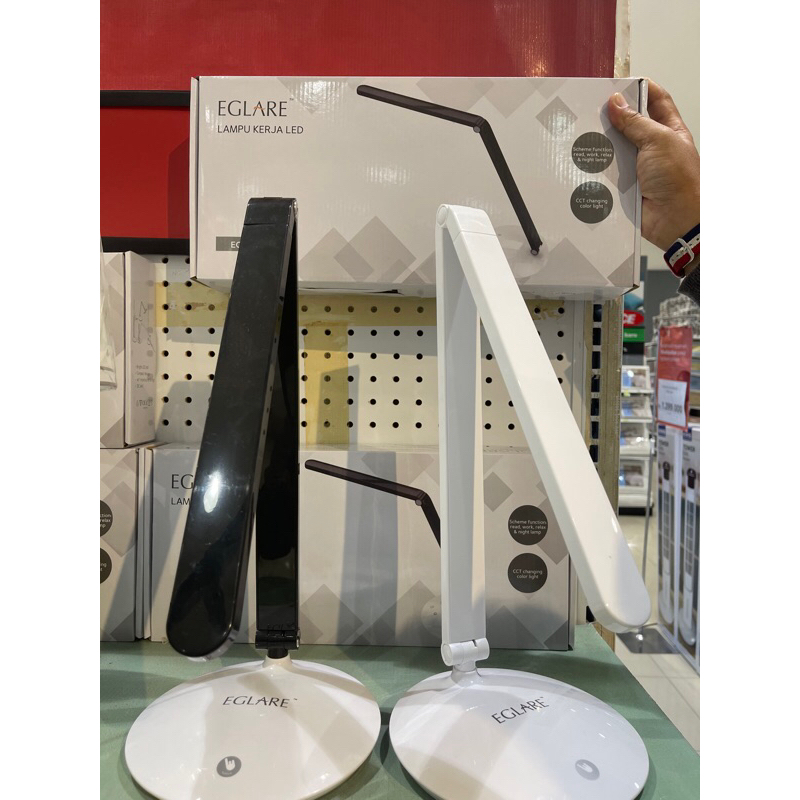 Jual AH - Eglare Icolour Lampu LED Eco 8w - Whitte and Black - Lampu ...