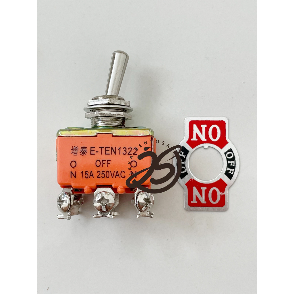 Jual E TEN1322 TOGGLE SWITCH 6 KAKI ON OFF ON SAKLAR SWITCH TOGGLE E ...
