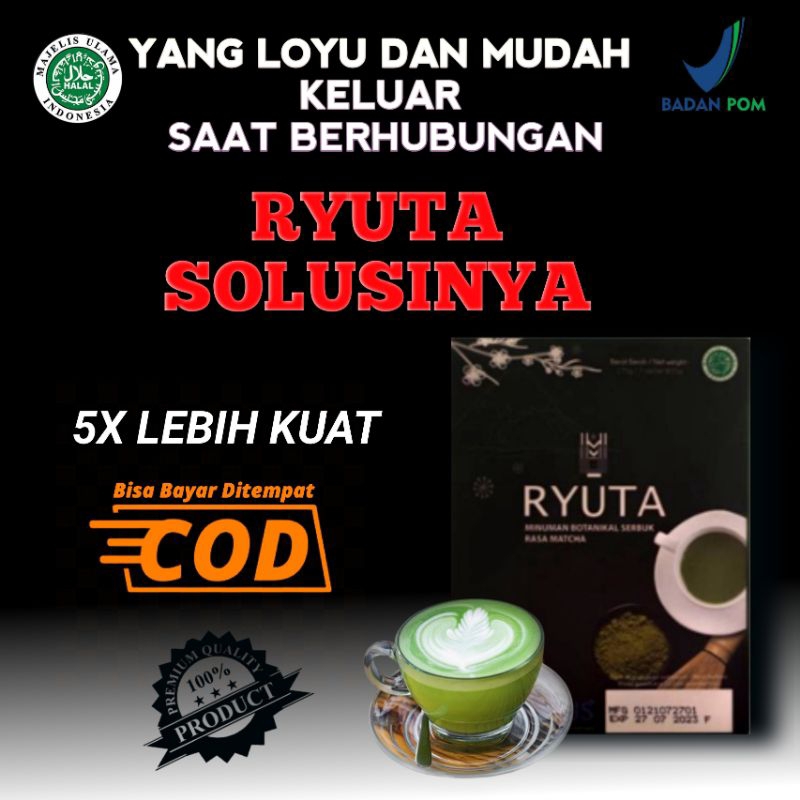Jual Ryuta Obat Herbal Stamina Pria Dewasa - Minuman Teh Obat Kuat Tahan Lama Solusi Ejakulasi ...