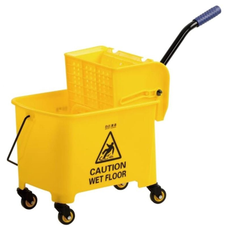Jual Tanica Mini Mop Wringer 20L / Single Bucket Cleaning Mop Press ...