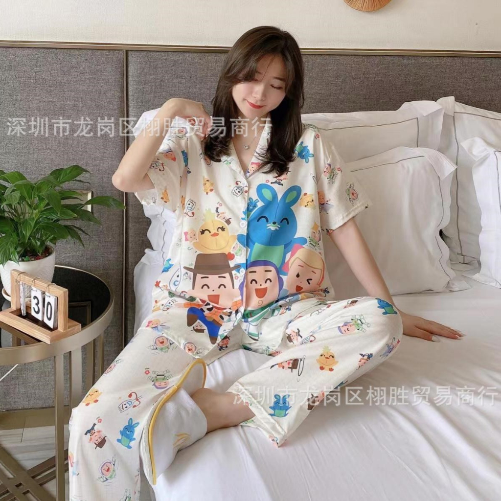 Jual Aneka Piyama Baju Tidur Karakter Kuromi Hello Kitty Melody Lotso ...
