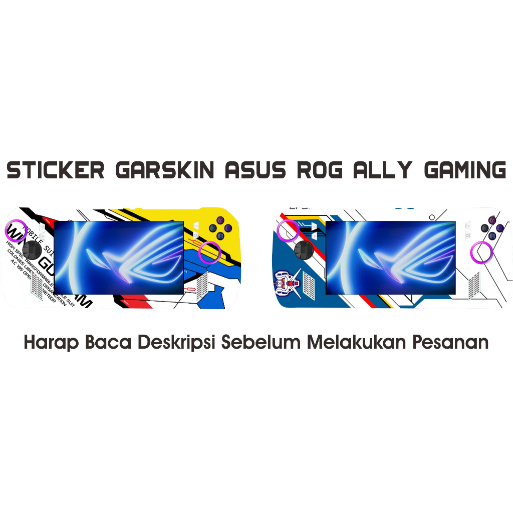 Jual Sticker Garskin Asus ROG Ally Gaming Stiker ROG gaming | Shopee ...