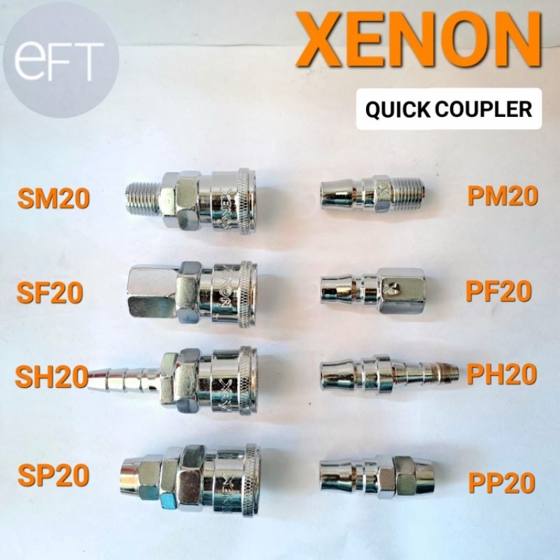 Jual Quick Coupler sm20 pm20 sp20 pp20 sf20 pf20 sh20 ph20 | Shopee ...