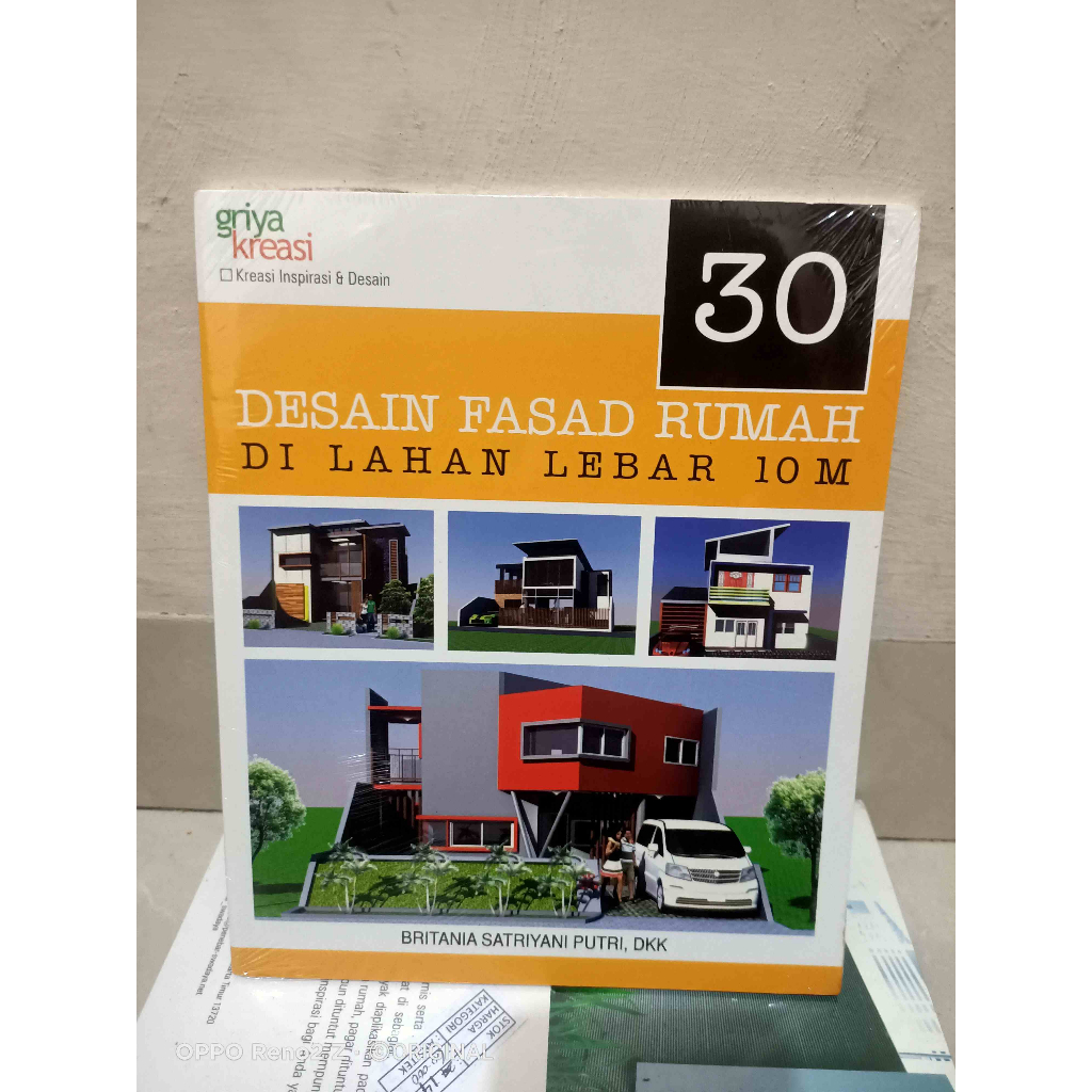 Jual BUKU 30 DESAIN FASAD RUMAH DI LAHAN LEBAR 10 M ORIGINAL | Shopee Indonesia