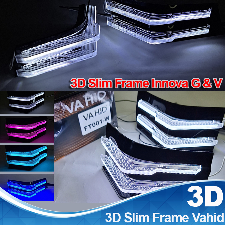 Jual 3D Slim Frame Innova Reborn Type G,V & Venturer | Premium 3D DRL ...