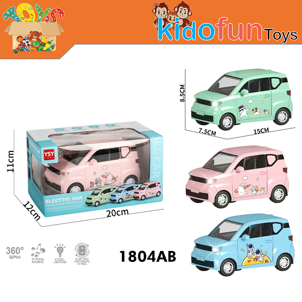 Jual Mainan Mobil Mini Wuling Elektrik airEV Lampu & Musik Bisa Buka ...