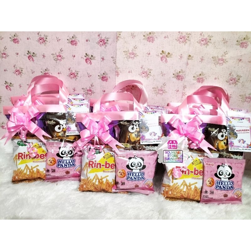Jual Midi Snack Hello Panda || Paket snack Lucu || Bingkisan Snack Imut ...
