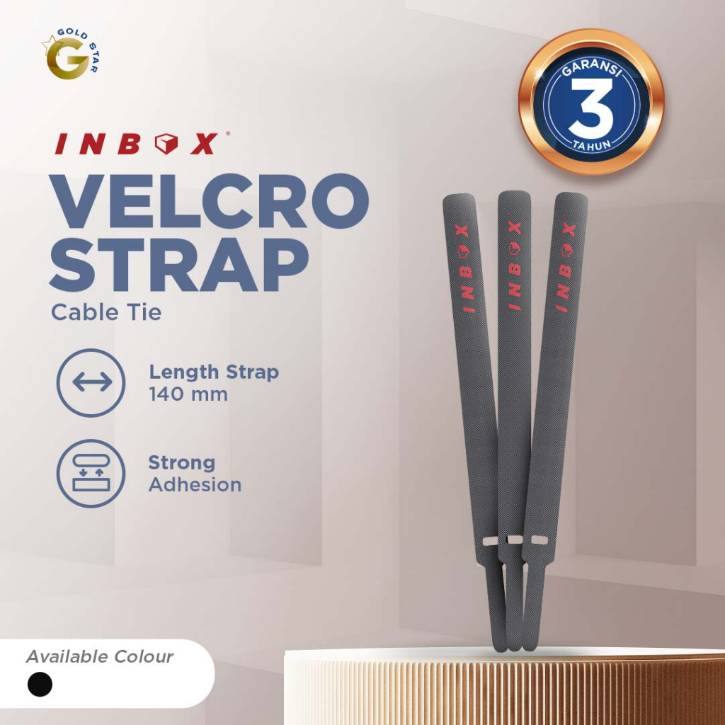 Jual Inbox Tali Pengikat Kabel Velcro Tape Nylon Strap Perekat Cable Clip Tie Organizer | Shopee ...