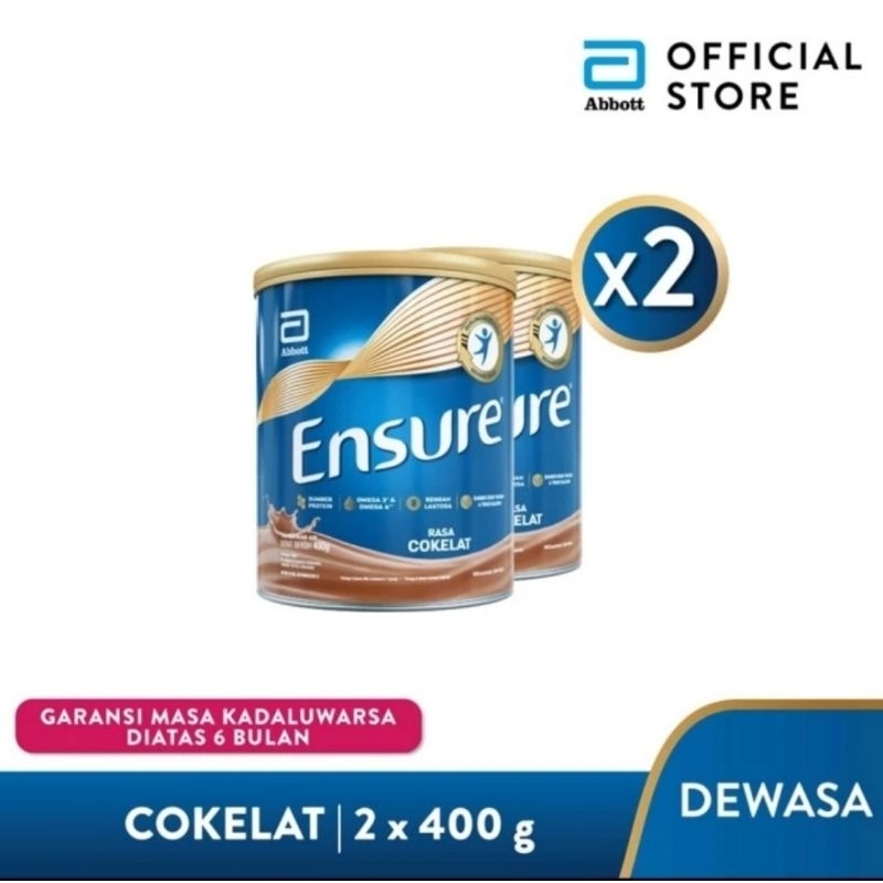 Jual SUSU ENSURE GOLD 850 GRAM VANILA COKLAT / SUSU DEWASA RENDAH ...