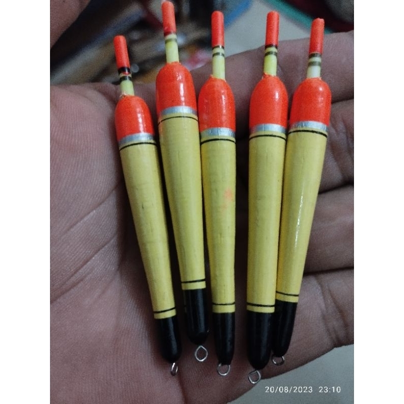 Jual Pelampung Panjang Mulai 3 cm - 6,5 cm/Pcs | Shopee Indonesia