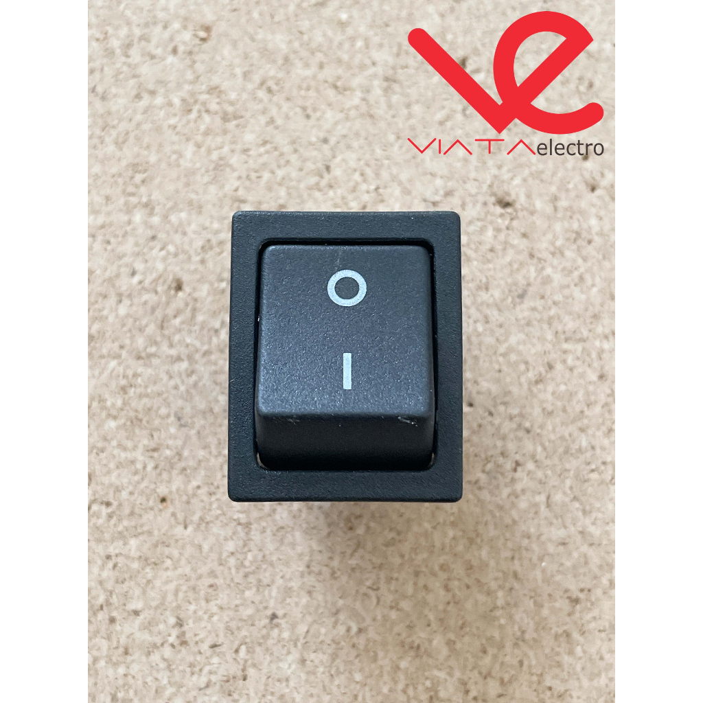 Jual POWER SWITCH ZN HITAM 4 PIN SWITCH ROCKER 4 KAKI SAKLAR KOTAK ZN ...