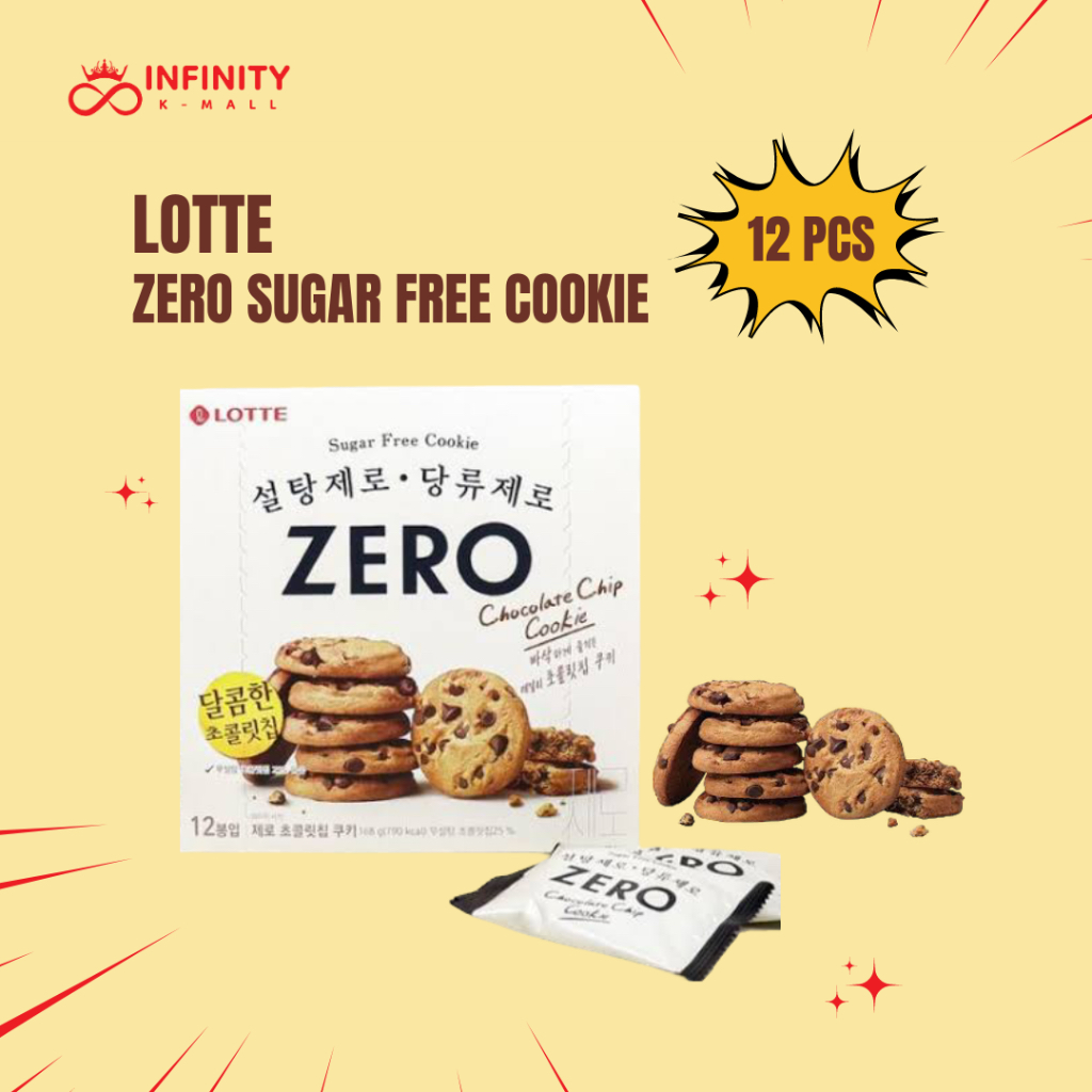 Jual Lotte Zero Sugar Free Cookies (12 pcs/box) | Shopee Indonesia
