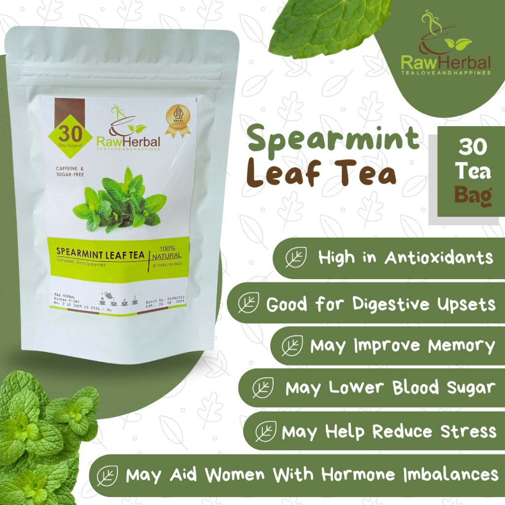 Jual Spearmint Leaf Tea : Teh Daun Spearmint Isi 30 Tea Bag | Shopee Indonesia