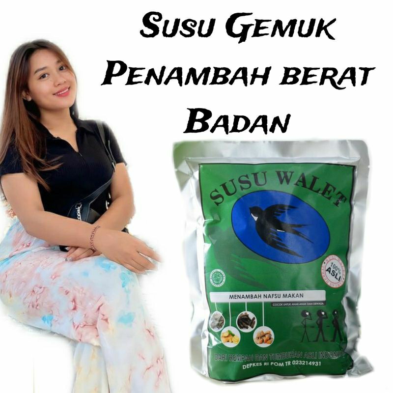 Jual SUSU GEMUK PERMANEN SUSU WALET PENAMBAH BERAT BADAN 500GR | Shopee ...