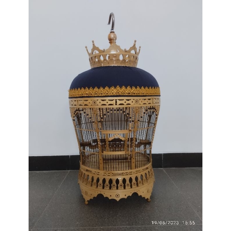 Jual sangkar perkutut bambu/sangkar antik/sangkar klasik/desain menarik ...