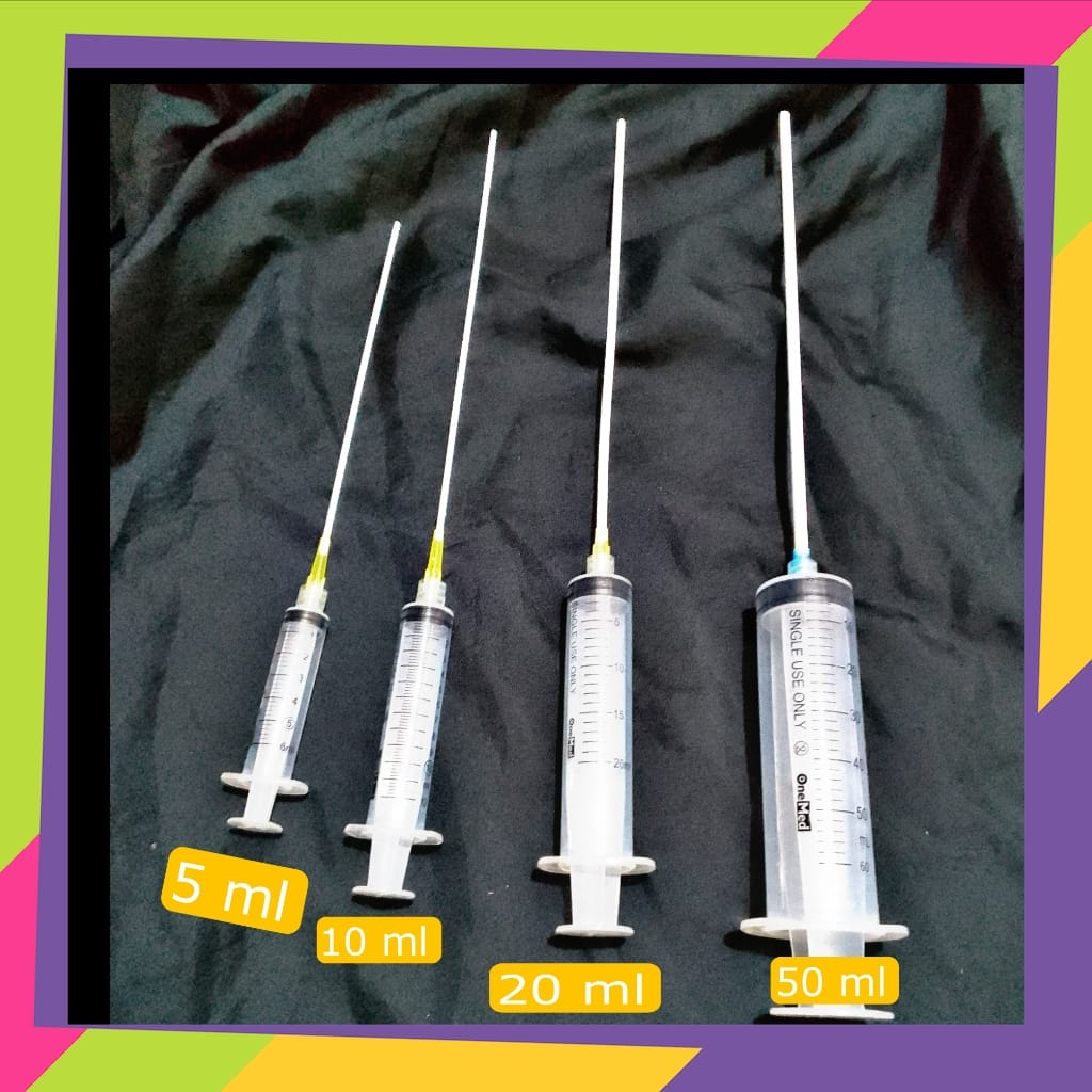 Jual Suntikan dengan selang pipa putih / injector / spet parfum isi ...