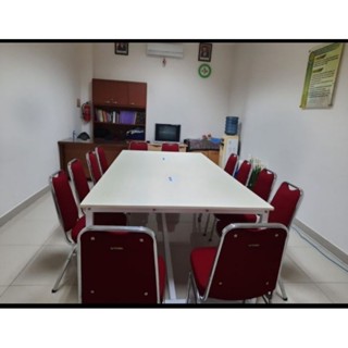 Jual meja meeting 8 orang /meja meeting / Meja kantor / meja rapat ...