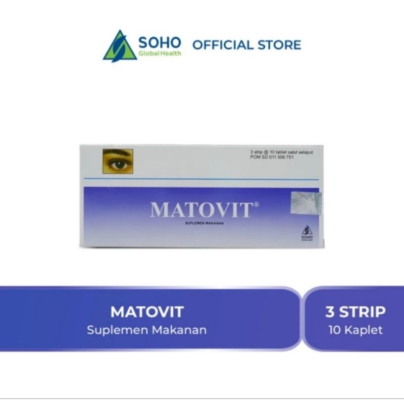 Jual Matovit Box Isi 30 Tablet | Shopee Indonesia