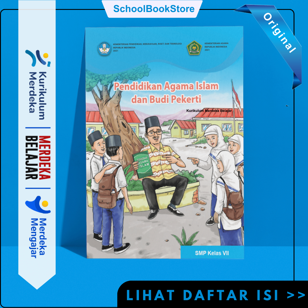 Jual Buku Paket PAI Kelas VII 7 SMP Kurikulum Merdeka Belajar Terbaru ...