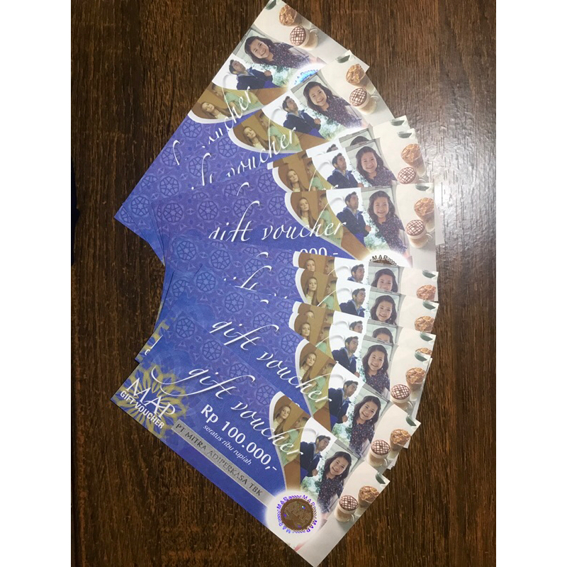 Jual Map Gift Voucher Rp100.000 | Shopee Indonesia