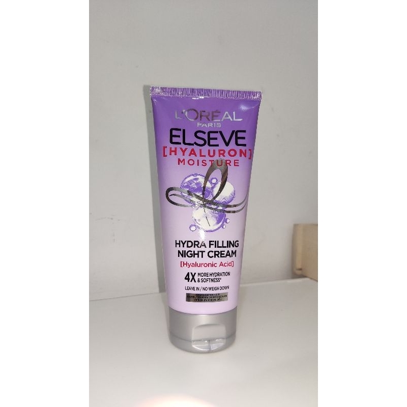 Jual Loreal Elseve Hyaluron Moisture Filling Night Cream Leave In ...
